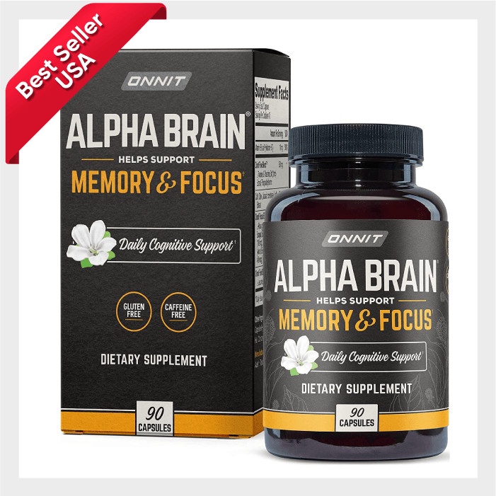 Jual ONNIT Alpha Brain Nootropic Brain Supplement- obat otak, pintar ...