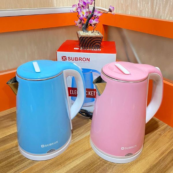 Jual Kettle Listrik Subron 2.3L Hitam/Putih / pink / biru / mug pemanas ...
