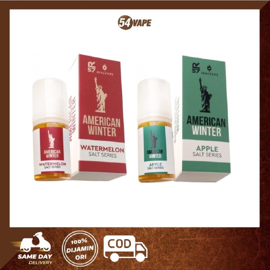 Jual Liquid American Winter Series Saltnic 30ml | Shopee Indonesia