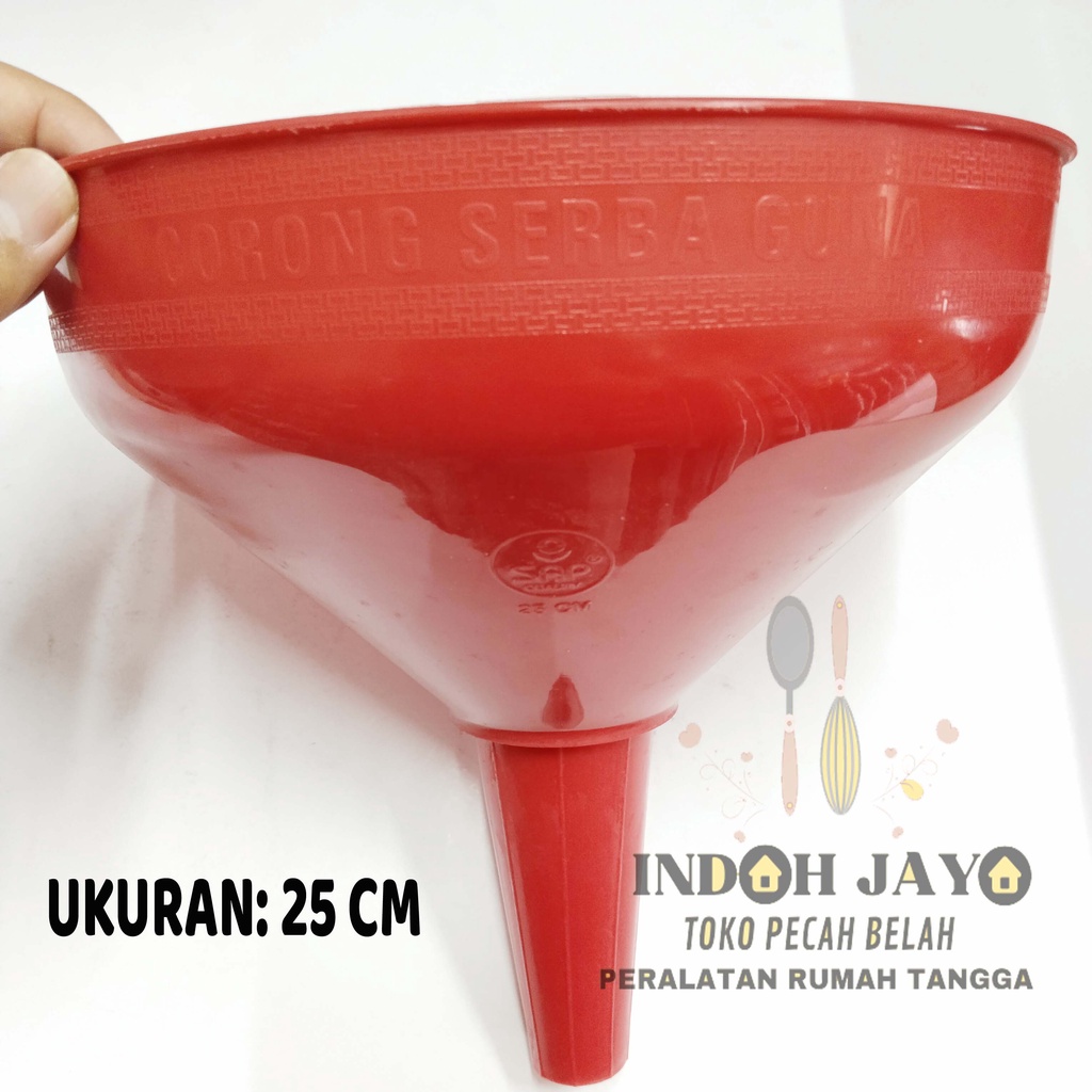 Jual Corong Serbaguna / Corong plastik SAP ukuran 25 CM | Shopee Indonesia