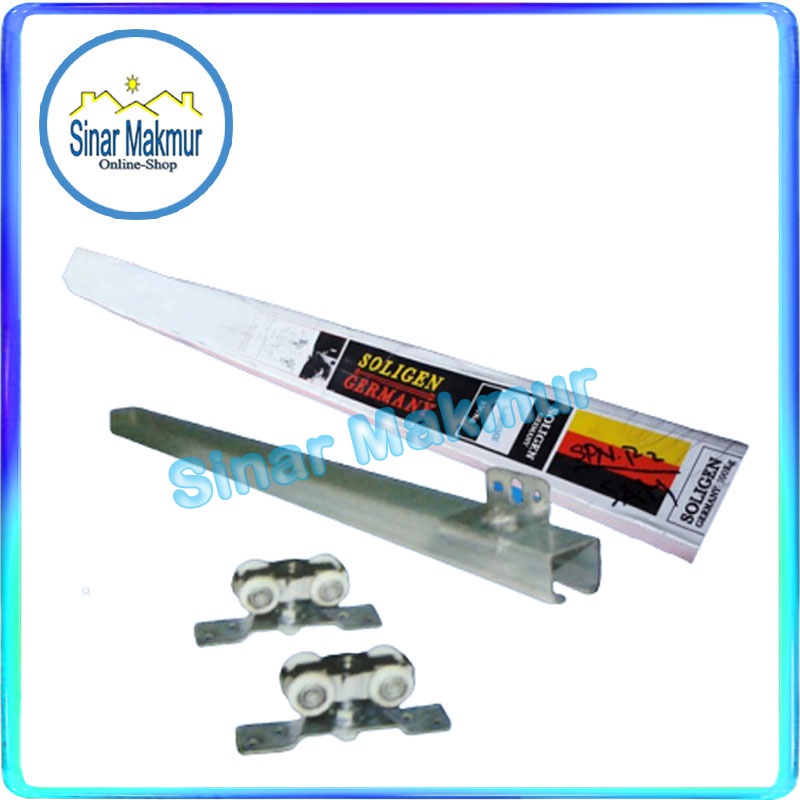 Jual Rel Pintu Sliding Geser J3 180 CM (SOLIGEN) | Shopee Indonesia