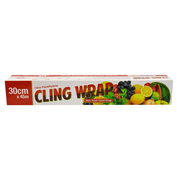 Jual BAGUS CLINGWRAP BOX W-21403 30 CM X 45 M | Shopee Indonesia