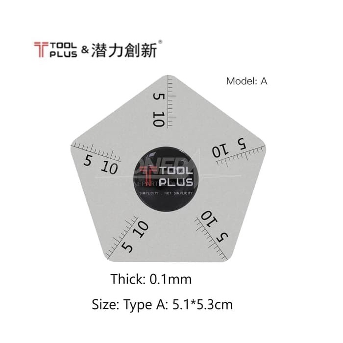 Jual OPENING TOOL TOOL PLUS SEGI LIMA ORIGINAL | Shopee Indonesia