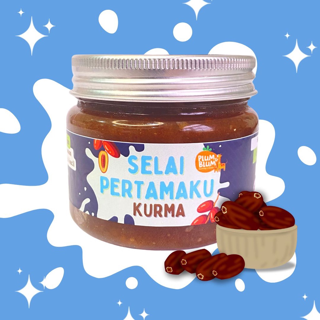 Jual Plum & Blum Selai Mpasi Selai Kurma Selai Kacang Pemanis Alami ...