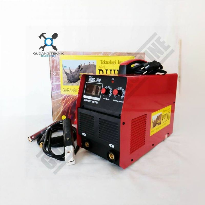 Jual Rhino mma 300 A DC inverter mesin trafo las igbt 3 phase | Shopee Indonesia