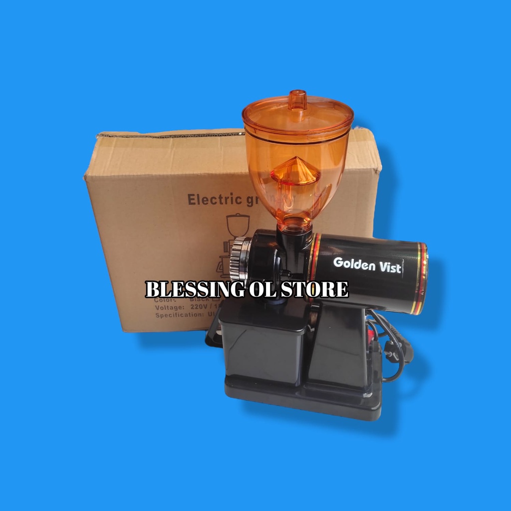 Jual Electric Coffee Grinder 600N / Mesin Giling Kopi Warna Hitam ...