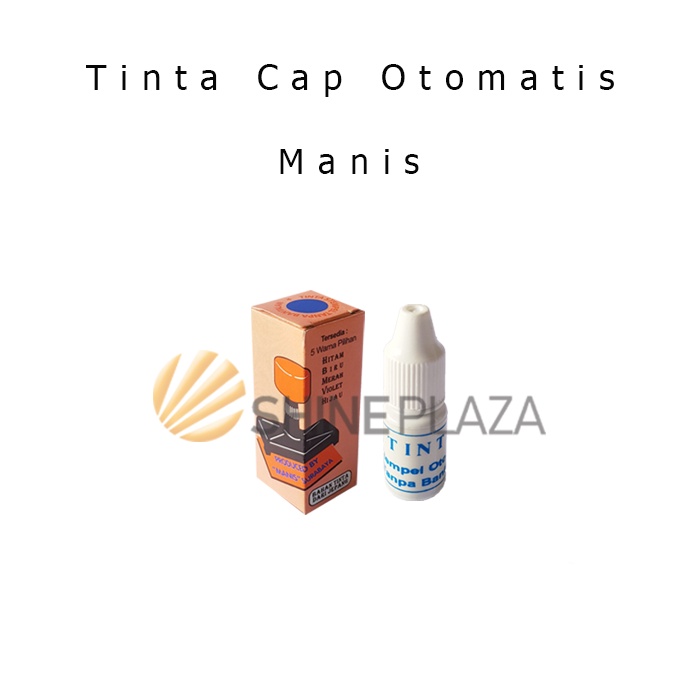 Jual Tinta Cap Isi Stempel Otomatis Manis Tanpa Bantalan - Stamp Pad ...
