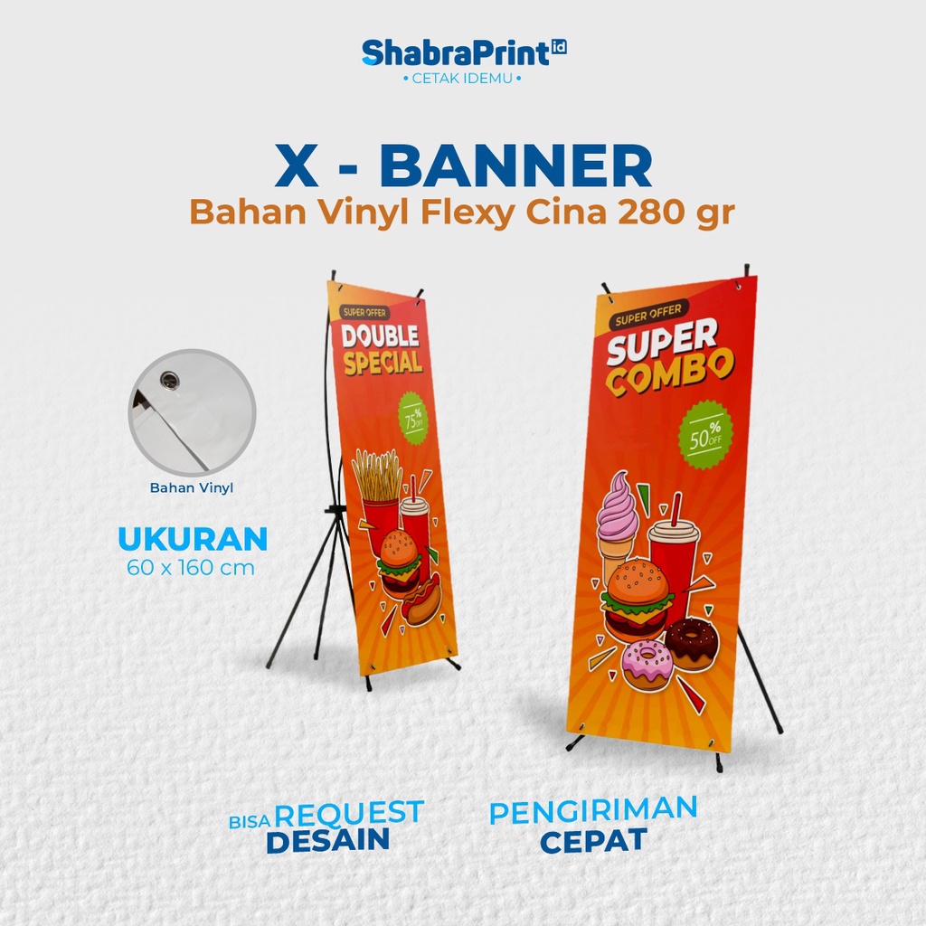 Jual Cetak X Y Banner / Banner Wisuda Bahan Vinyl Flexy Cina 280gr ...