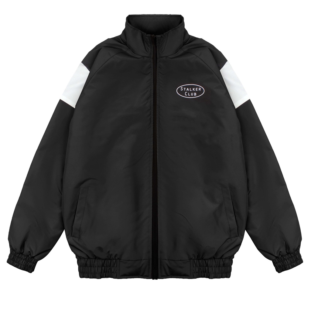 Jual Stalker - Tracksuit jacket pria tracktop casual parasut waterprof ...