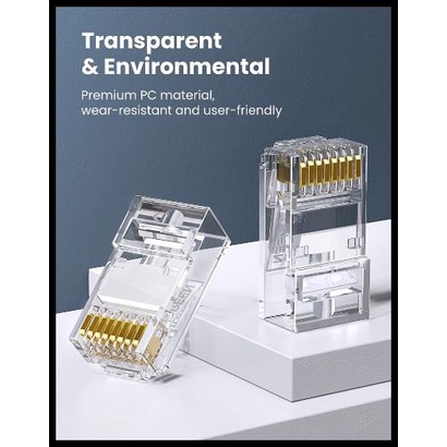 Jual Ugreen Modular Cat6 Barel Rj45 Ethernet Gigabit Connector Extender ...