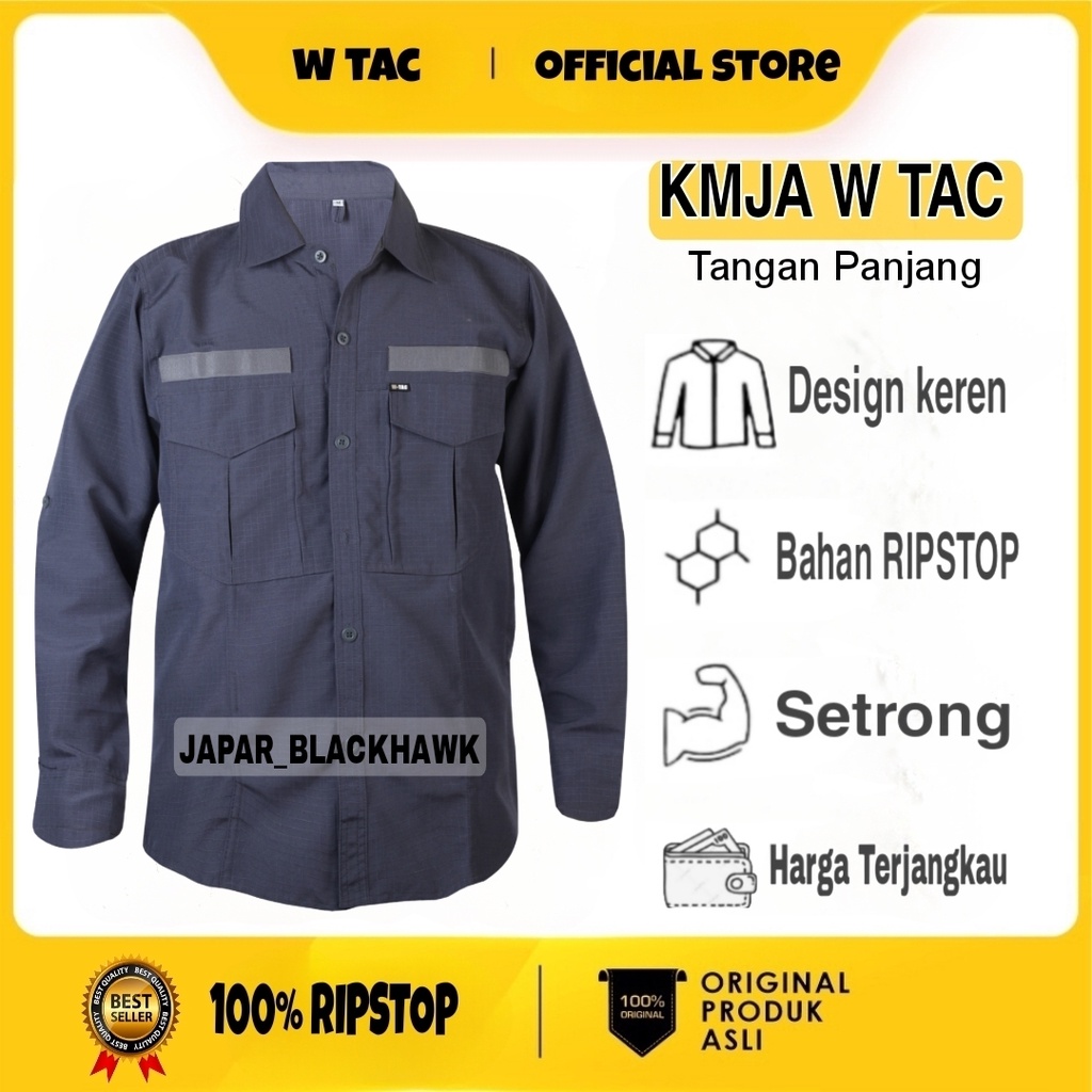 Jual Kemeja Tactical W-TAC tangan Panjang / Baju Tactical Lapangan PDL ... Jual Kemeja Tactical W-TAC tangan Panjang / Baju Tactical Lapangan PDL ...