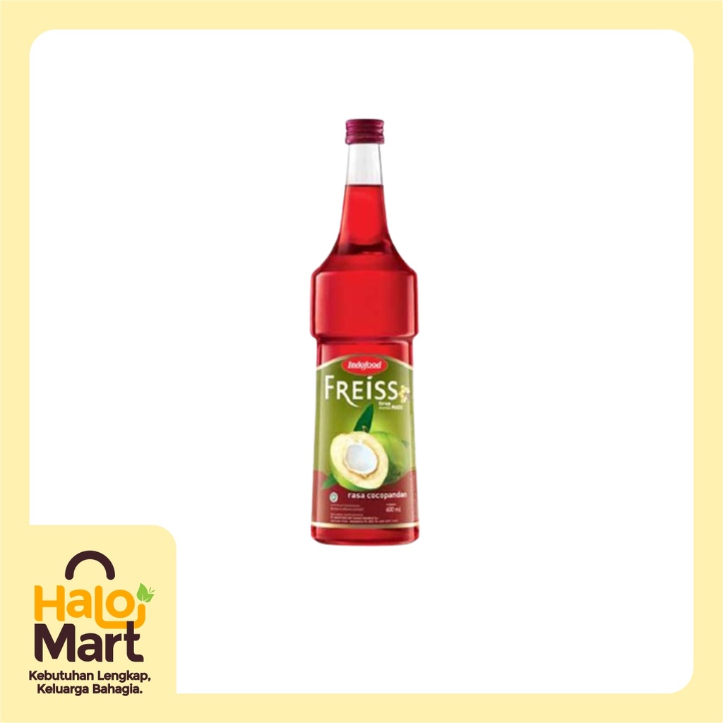 Jual INDOFOOD FREISS SIRUP COCOPANDAN 460 ML | Shopee Indonesia