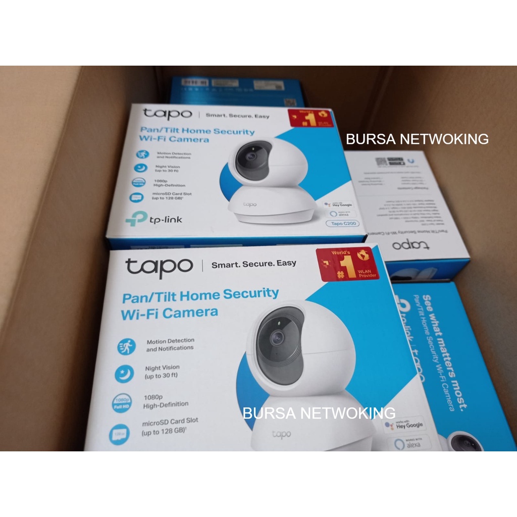 Jual TP-LINK TAPO C200 HD 2MP PAN/TITL HOME SECURITY CCTV WIFI IP ...