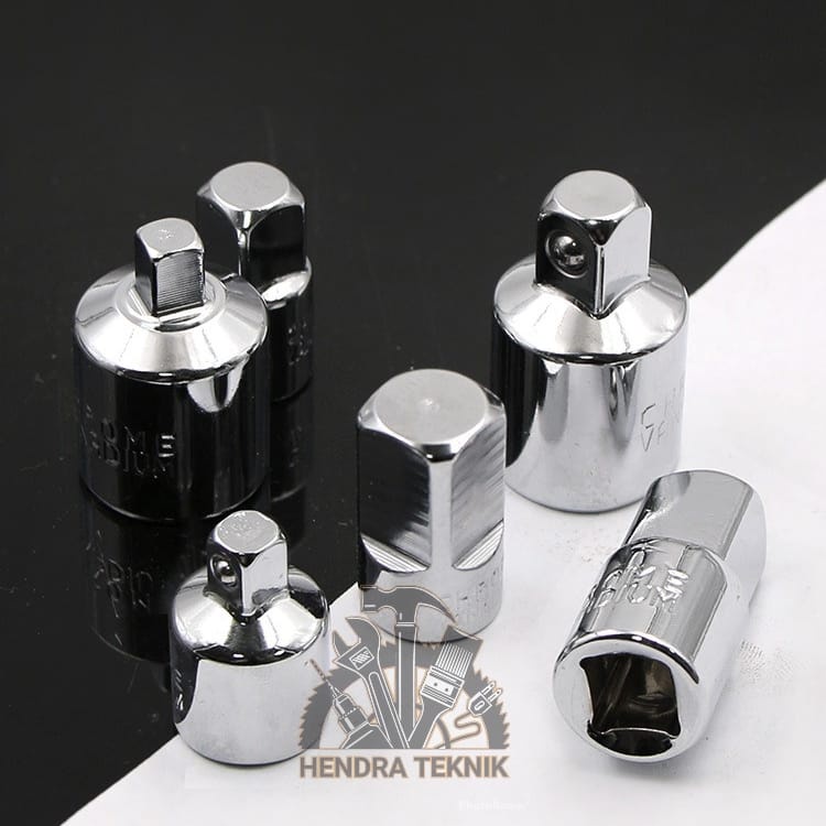 Jual ADAPTOR KUNCI SOCK 6PCS 1/4 x 3/8 x 1/2 ADAPTOR MATA SOK SET ...