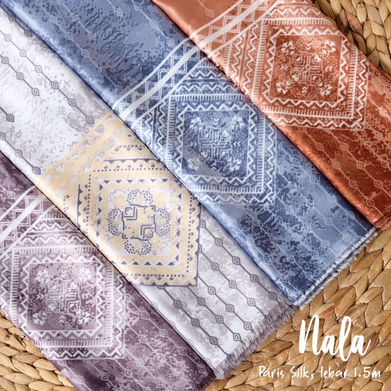 Jual Kain Paris Silk Motif Unisex Nala | Shopee Indonesia