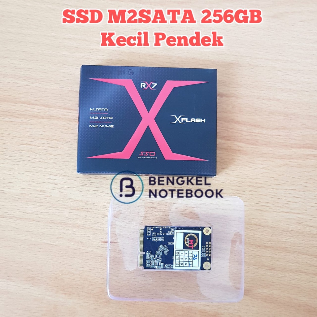 Jual SSD MSATA 256GB RX7 SSD Kecil Pendek Model Wifi Card | Shopee ...