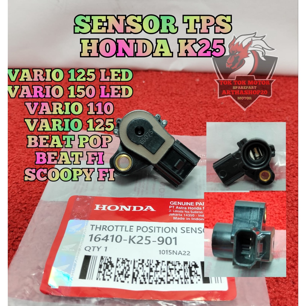 Jual SENSOR BODY TPS KUALITAS ASLI ORIGINAL K25 HONDA VARIO 125 , BEAT ...