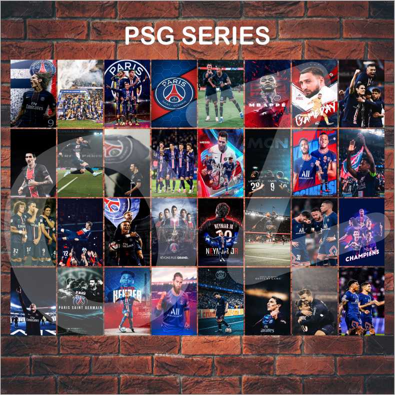 Jual POSTER PSG / POSTER BOLA / POSTER DINGDING AESTHETIC / MURAH ISI ...