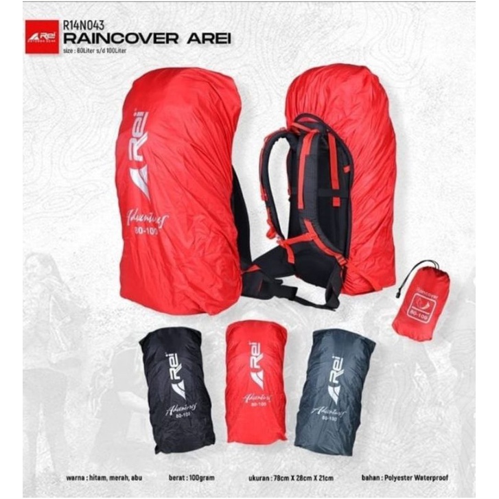 Jual RainCover/Mantel Tas A Rei 60-70Liter | Shopee Indonesia