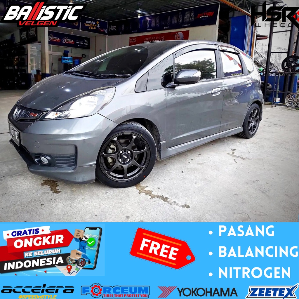 Jual VELG MOBIL HONDA JAZZ RING 16 HSR SEBUNSUTA RATA BODY LEBAR 7 ...