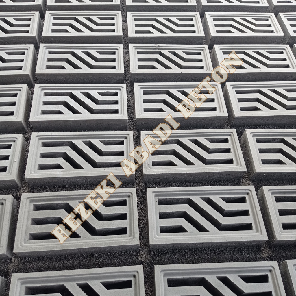 Jual Roster Beton Minimalis Modern, Lubang Angin Rumah Motif Krepyak ...