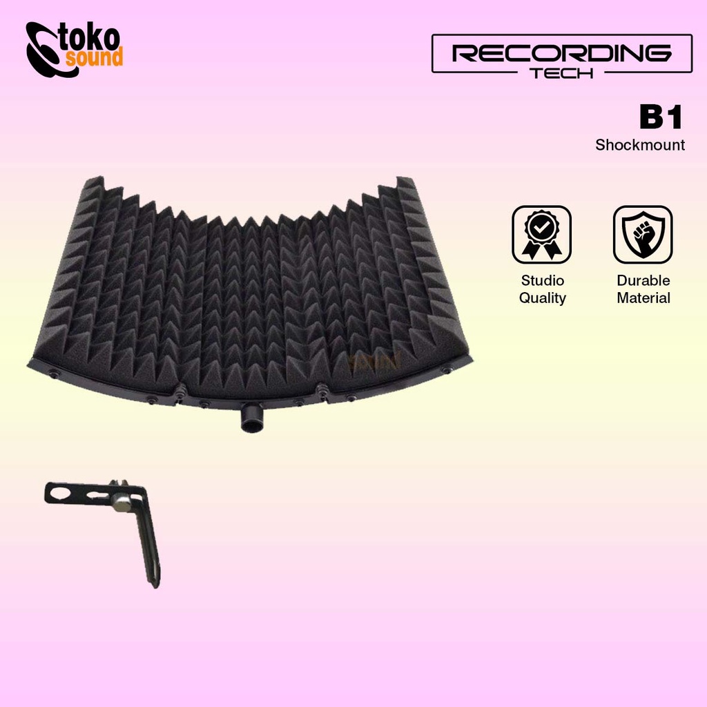 Jual Recording Tech B1 - Compact Desktop Acoustic Vocal Booth | Shopee ...