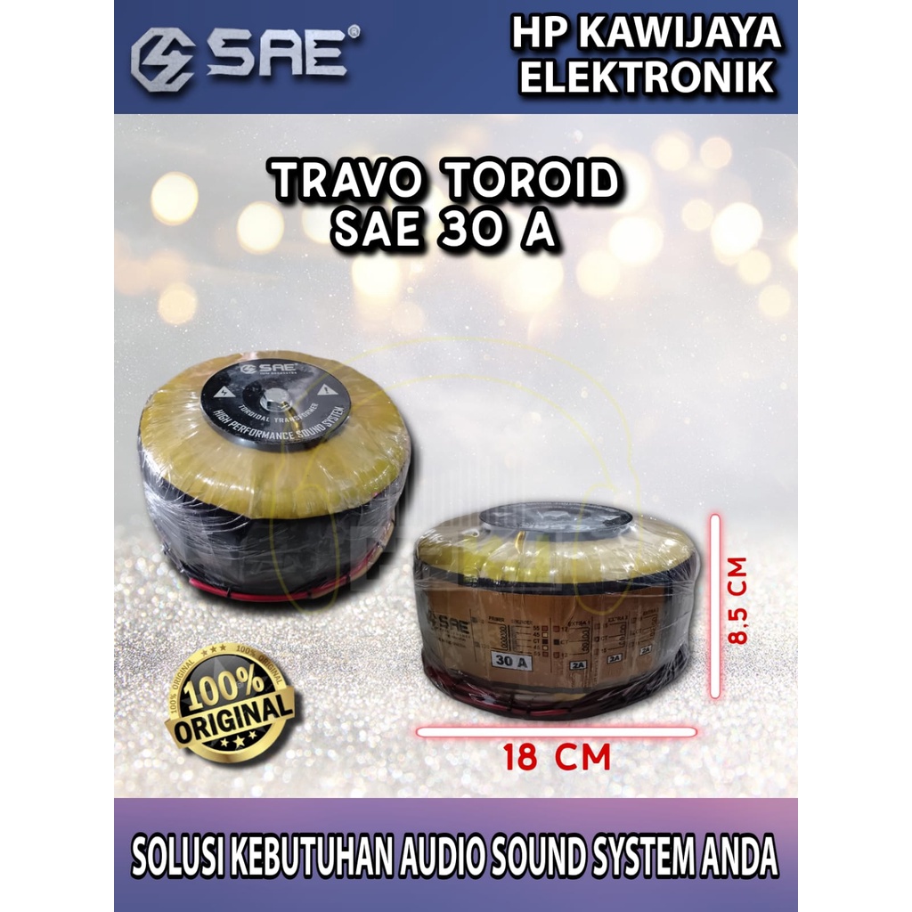 Jual TRAVO TOROID SAE 30A CT 45 55V trafo donat sae 30 Amper CT 45 55 volt | Shopee Indonesia