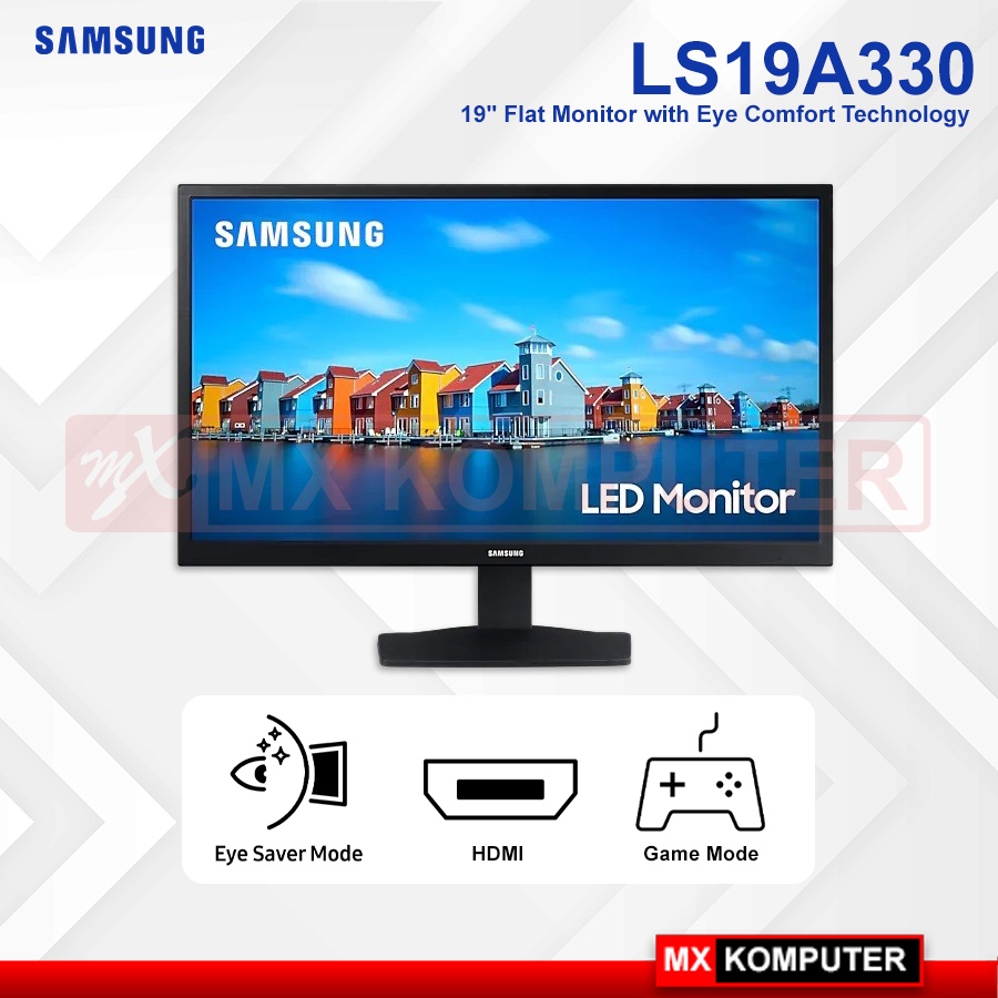 Jual LED Monitor LED Samsung 19" 19 " inch LS19A330 Port VGA Dan HDMI ...