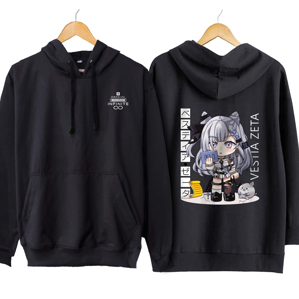 Jual Jaket hoodie jumper infinite vtuber CHIBI VESTIA ZETA - HOLOLIVE ...