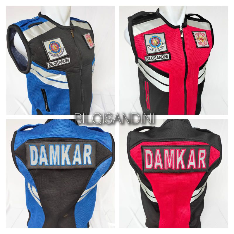 Jual rompi damkar jala tebal/rompi pemadam tebal | Shopee Indonesia