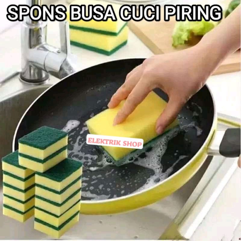 Jual SPON BUSA CUCI PIRING / BUSA SPONS PENCUCI PIRING SERBAGUNA MURAH ...