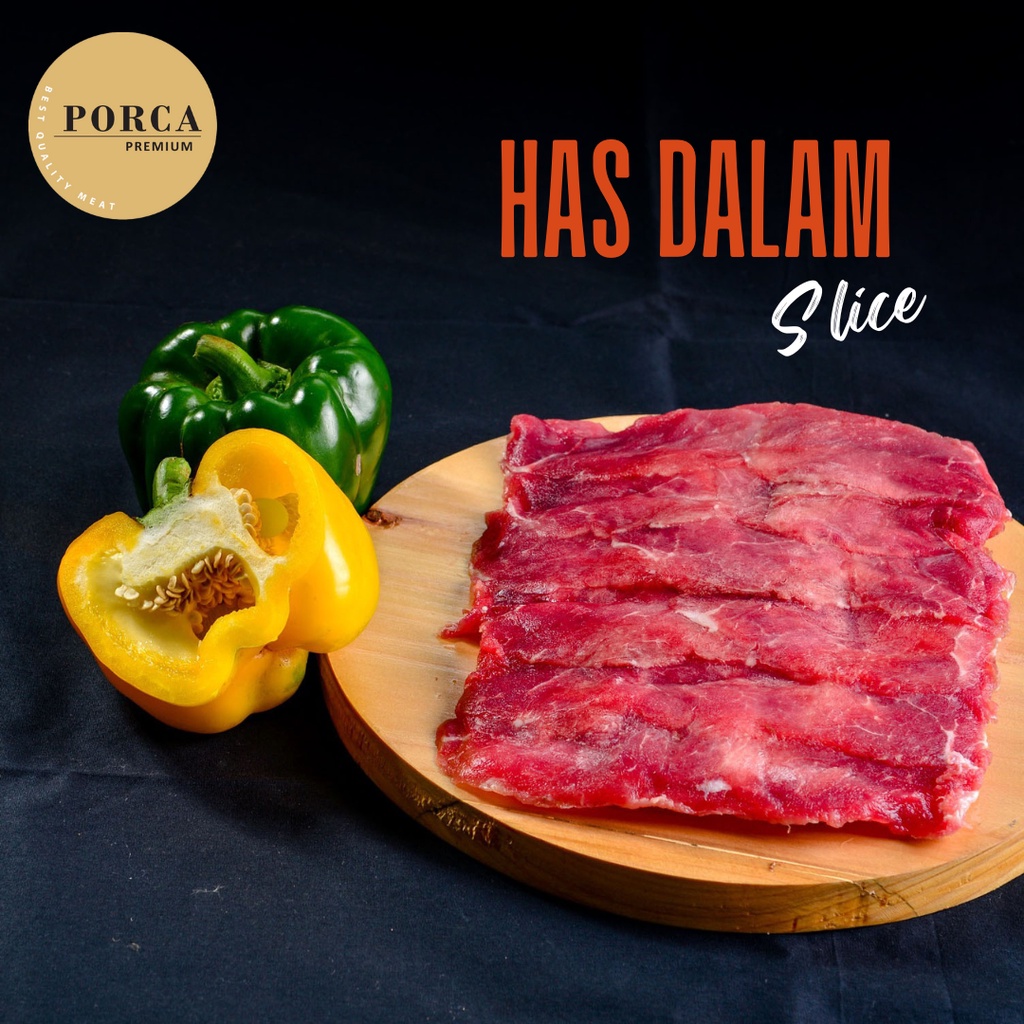 Jual Daging Babi Has Dalam Slice Pork Tenderloin Slice 500gr | Shopee ...