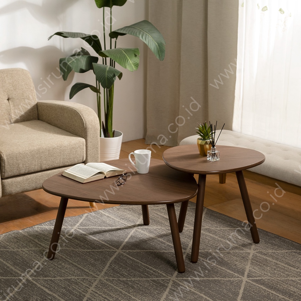 Jual Meja Ruang Tamu Rak Coffee Table Minimalis LEONIS - ISIRUMA ...