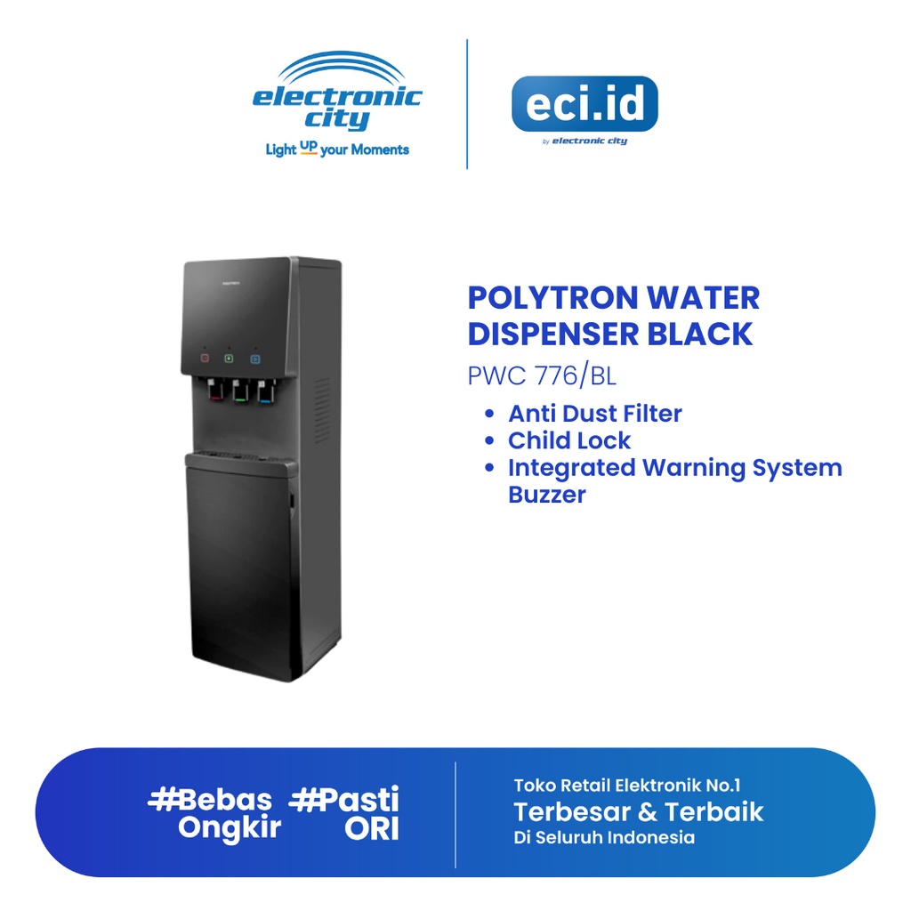 Jual Polytron Water Dispenser - PWC 776/BL | Shopee Indonesia