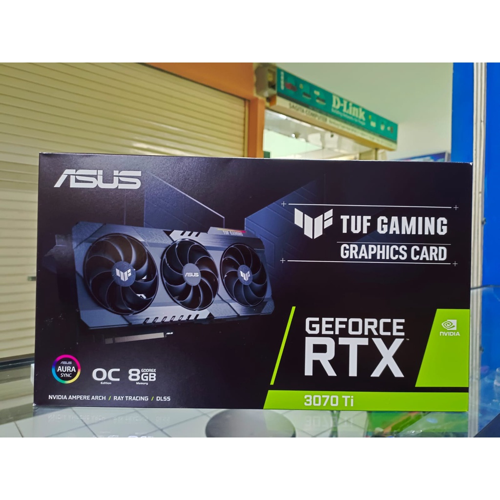 Jual ASUS TUF GAMING GEFORCE RTX 3070Ti OC EDITION | Shopee Indonesia
