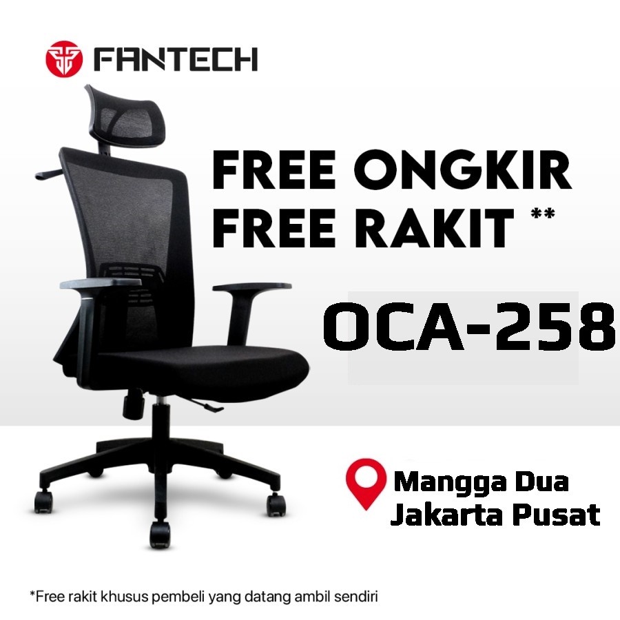 Jual Fantech Kursi Kerja Kantor OCA258 Premium Office Chair | Shopee ...