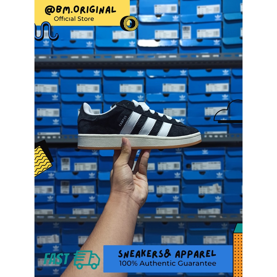 Jual Adidas Campus 00s Black White HQ8708 | Shopee Indonesia
