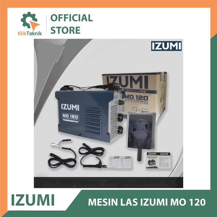 Jual MESIN LAS IZUMI MO 120 / TRAVO LAS INVERTER IZUMI MMA 120 / IZUMI 120 | Shopee Indonesia