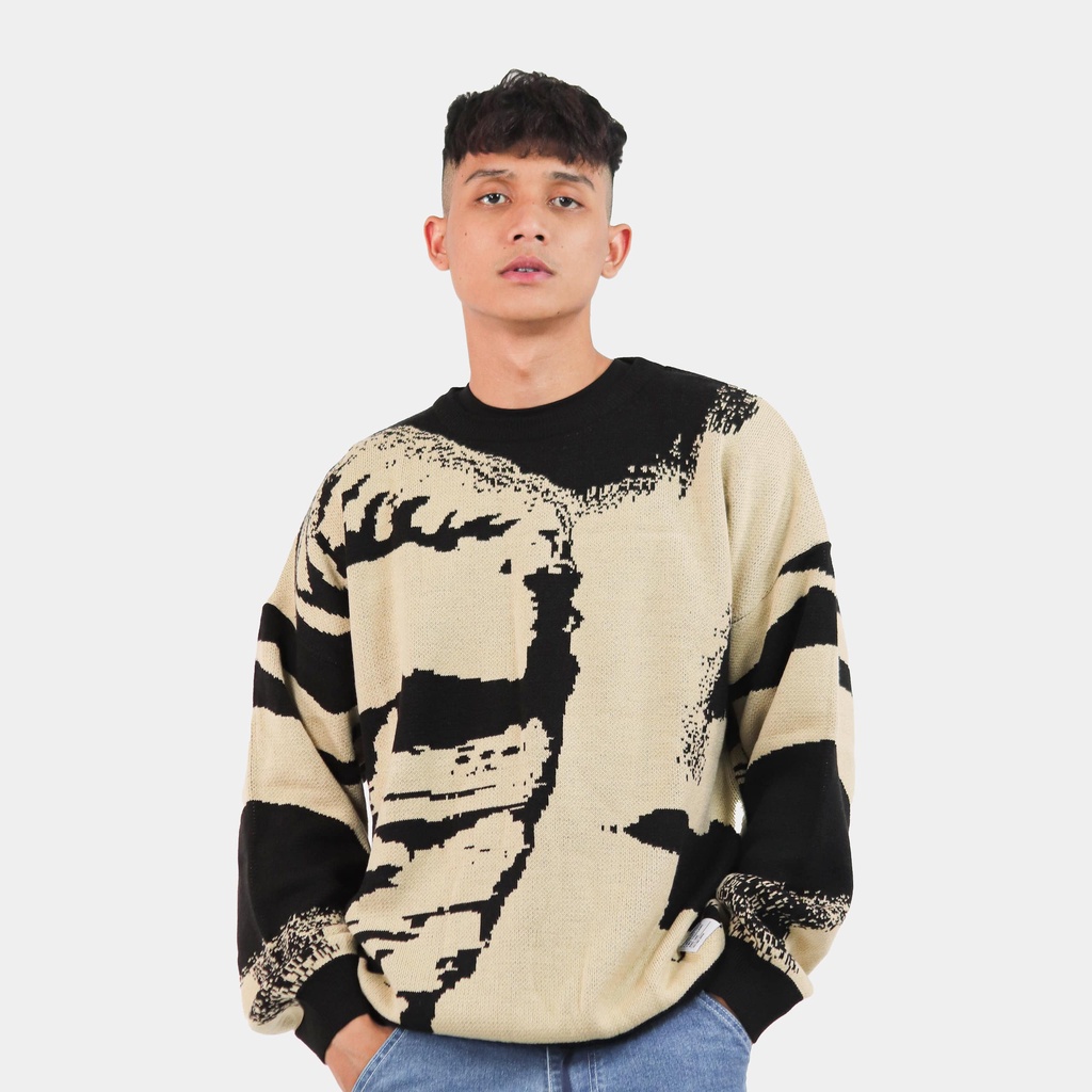 Jual Cosmic Sweater Rajut Knit STATPEX | Shopee Indonesia