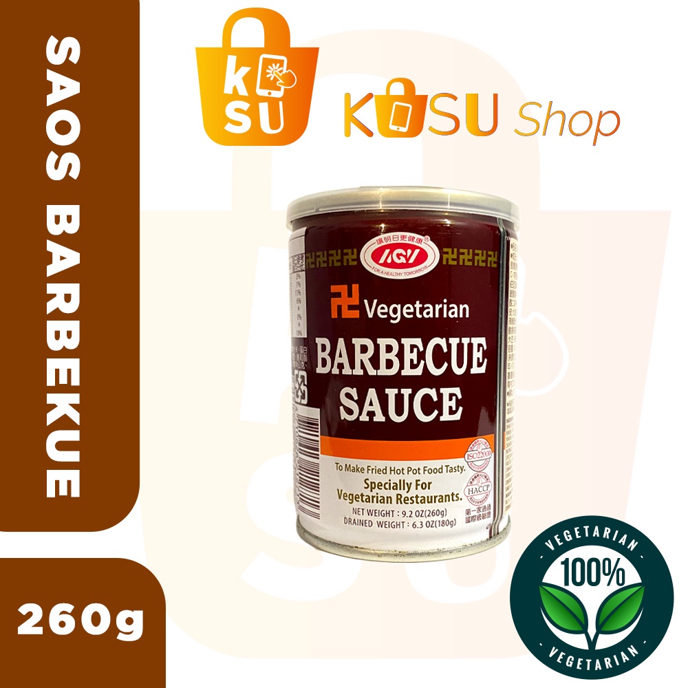 Jual AGV BARBECUE SAUCE VEGETARIAN / SAUS BBQ VEGETARIAN 260 gram | Shopee Indonesia
