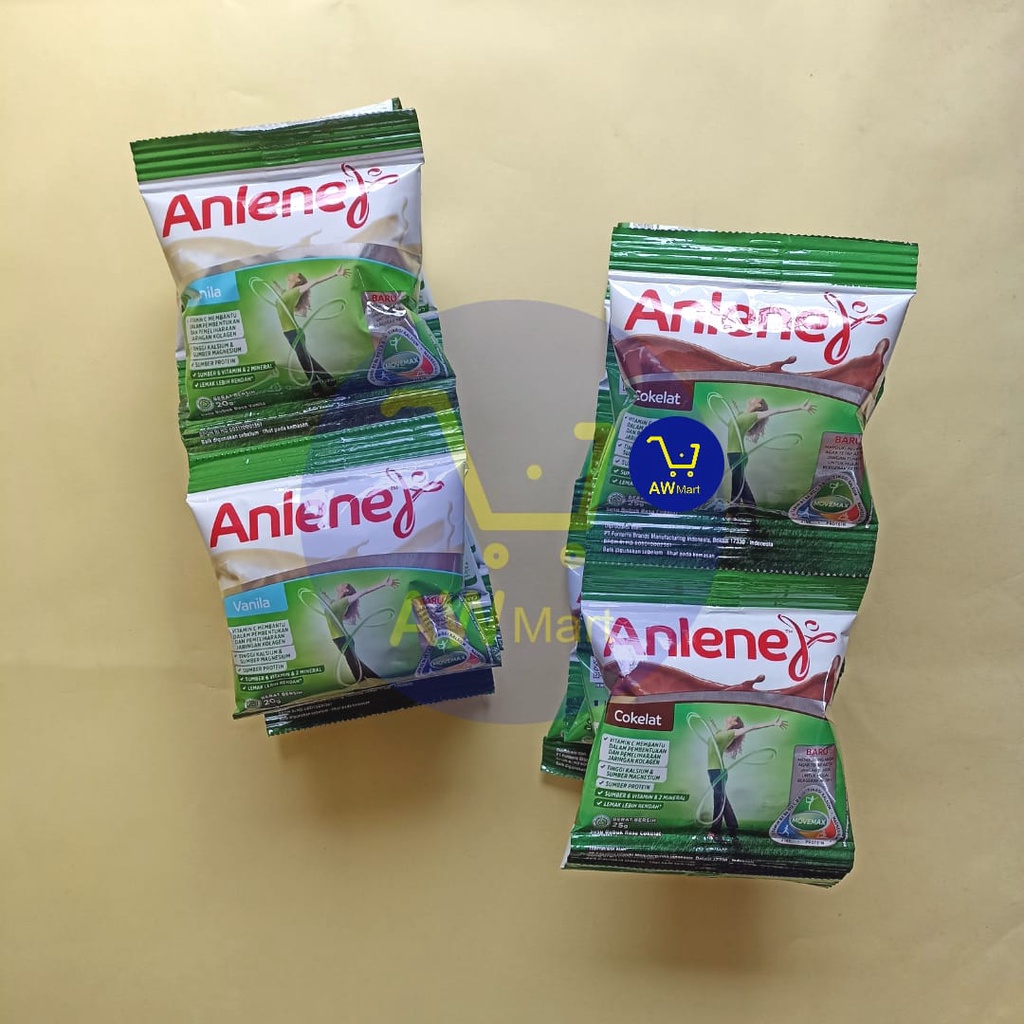 Jual SUSU ANLENE RENCENG ISI ( 10 SACHET X 20 GRAM ) - SUSU ANLENE ...