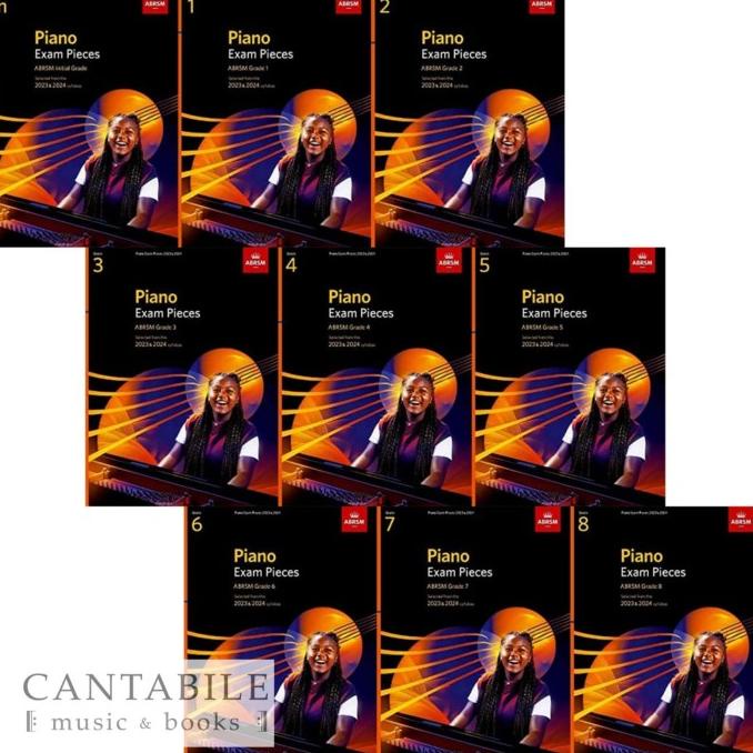 Jual New !! Piano Exam Pieces 2023 & 2024, Abrsm Grade: Initial,1,2,3,4,5,6,7,8 | Shopee Indonesia