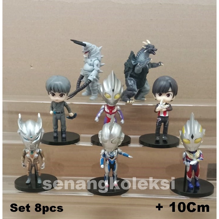Jual Muscle Ultraman tiga Zero Figure Set 6pcs | Shopee Indonesia