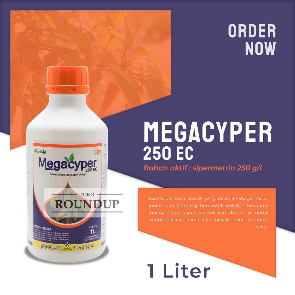 Jual Megacyper 250 EC 1 Liter | Shopee Indonesia