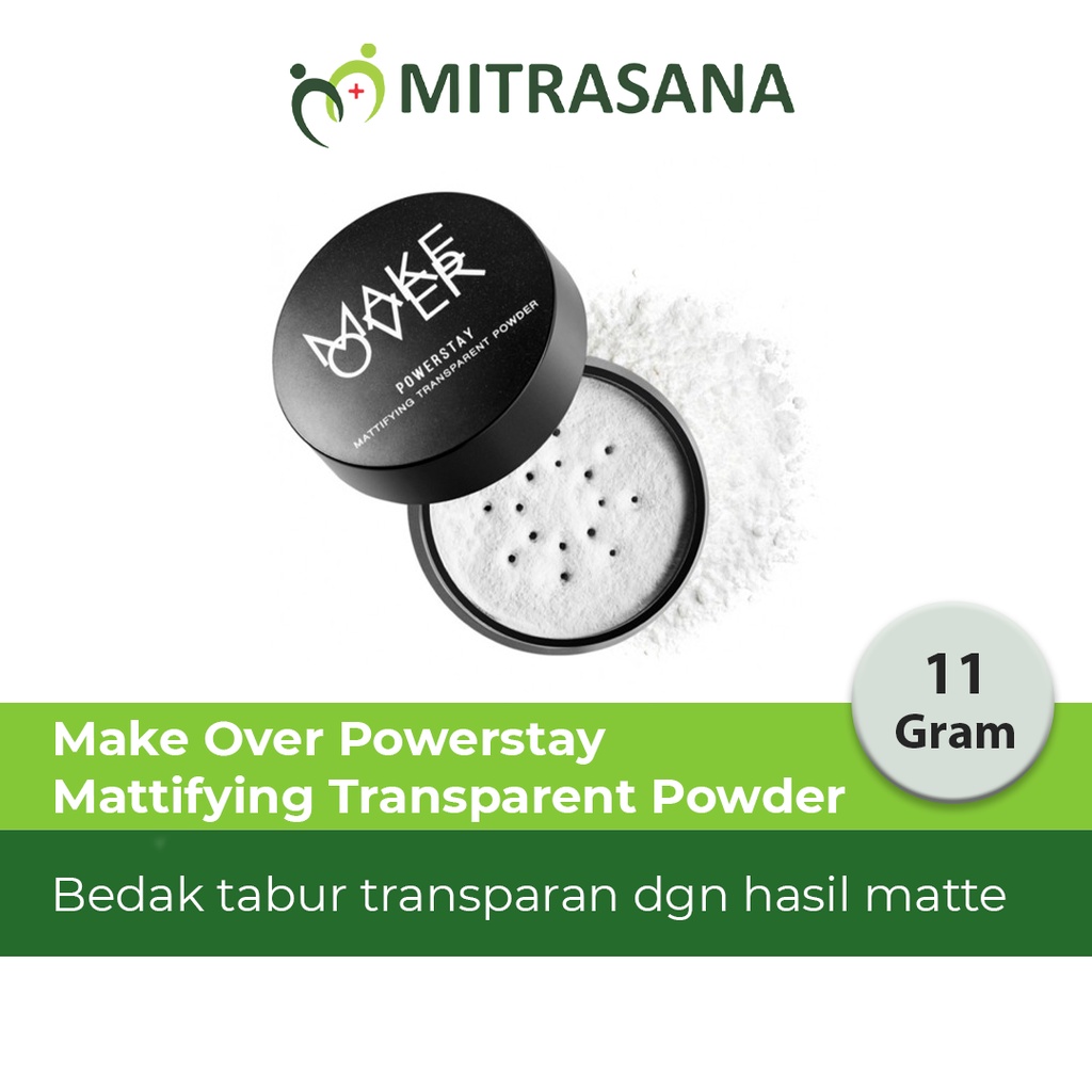 Jual MAKE OVER POWERSTAY MATTIFYING TRANSPARENT POWDER 11 G - BEDAK TABUR | Shopee Indonesia