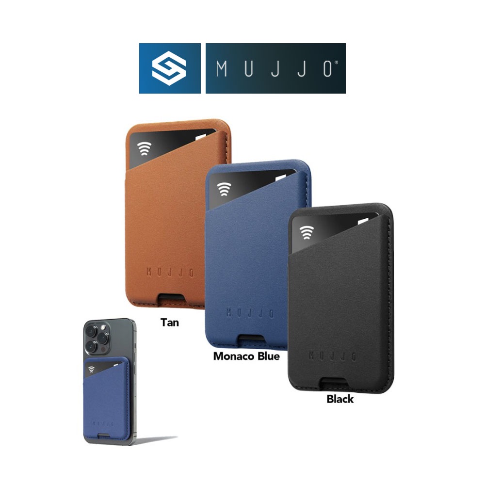 Jual Mujjo Magsafe Card Wallet for iPhone 12/13/14 Dompet Kartu ...