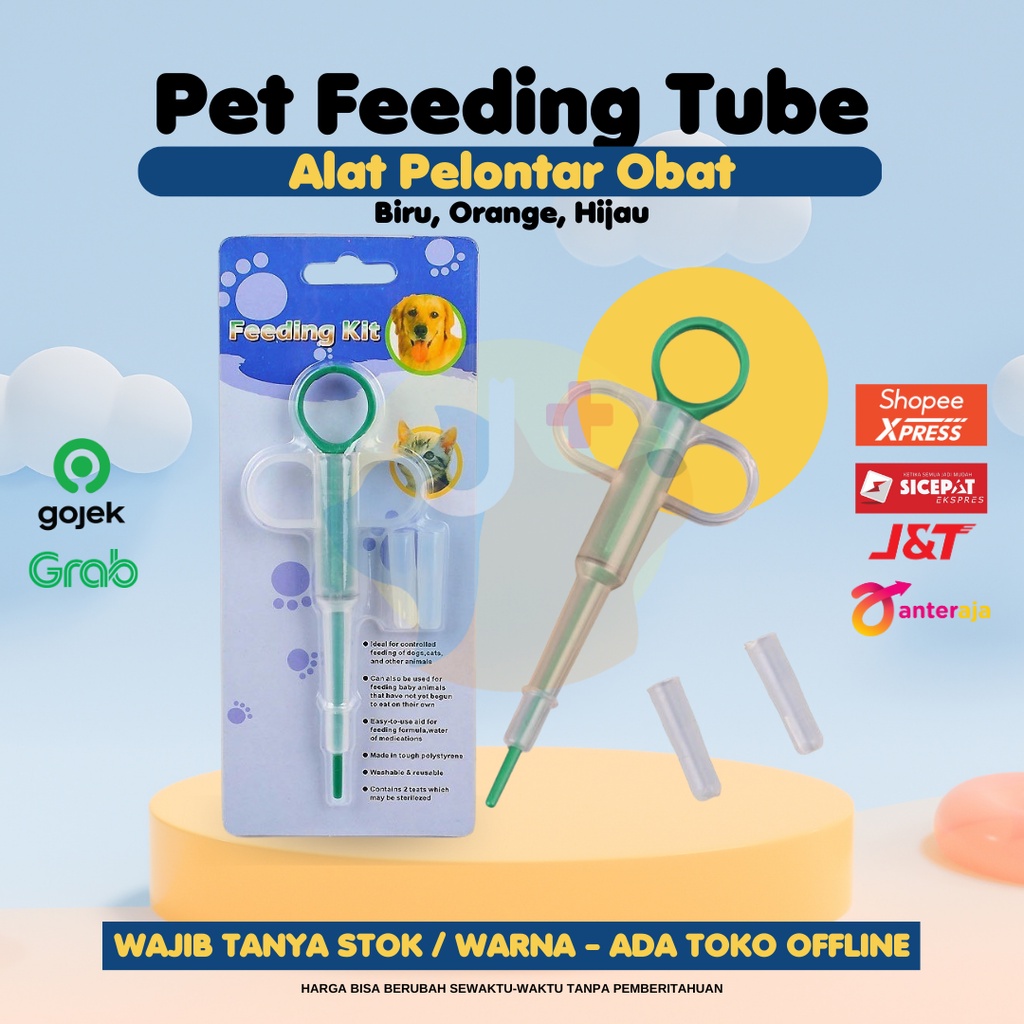 Jual Alat Pelontar Pil Kapsul Kucing Pet Feeding Tube | Shopee Indonesia