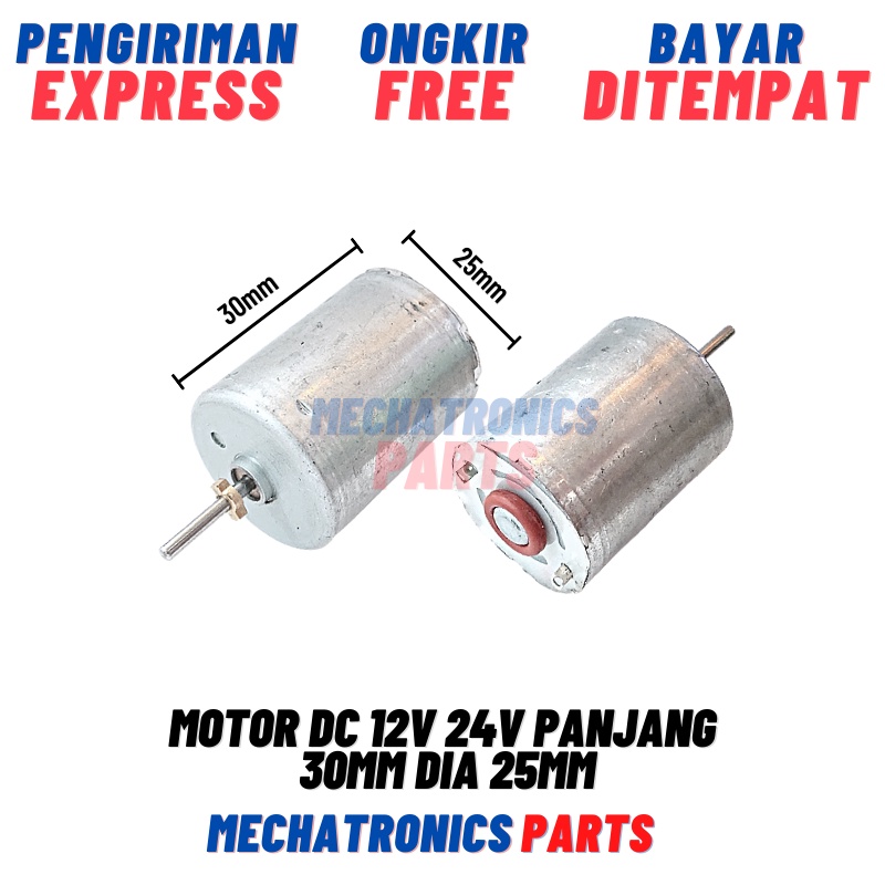 Jual Motor DC 12V 24V Dinamo Bulat RS 280 3-6V 11000rpm Body | Shopee Indonesia