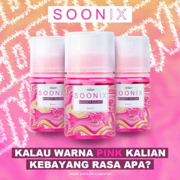 Jual Soonix V3 Magenta Squash 60ML by Rcraft x SuperSonix | Shopee ...
