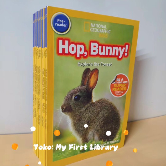 Jual 20 Books/Set National Geographic Pre-Reader Kids Book Animal Buku ...